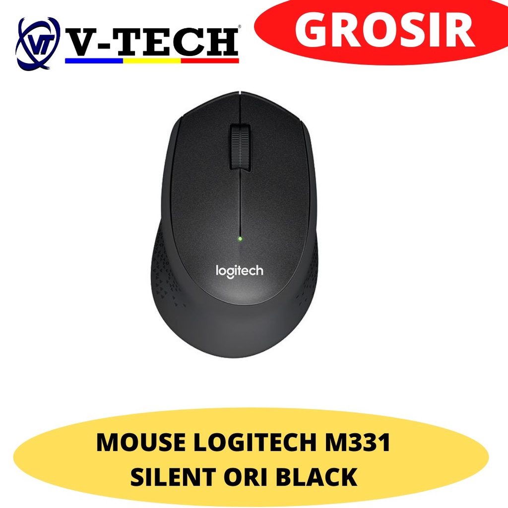 Jual MOUSE LOGITECH M331 SILENT ORI WIRELESS | Shopee Indonesia