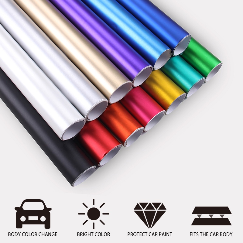 Jual Stiker Skotlet Metalik Doff Sticker Skotlet Metalik Dop Satin ...