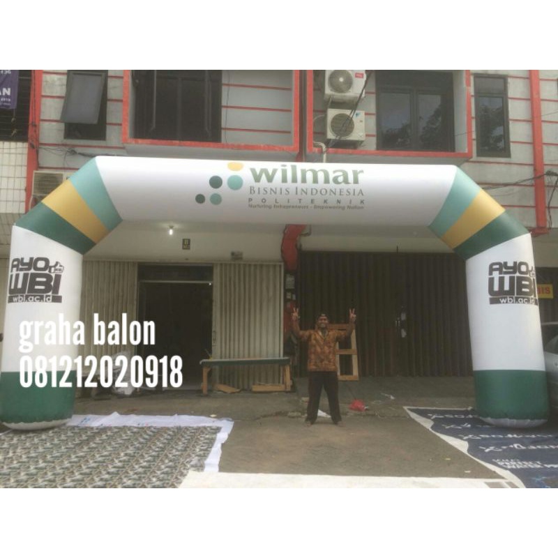 Jual Balon Gate / Balon Gapura Terpaulin 4 x 8 | Shopee Indonesia