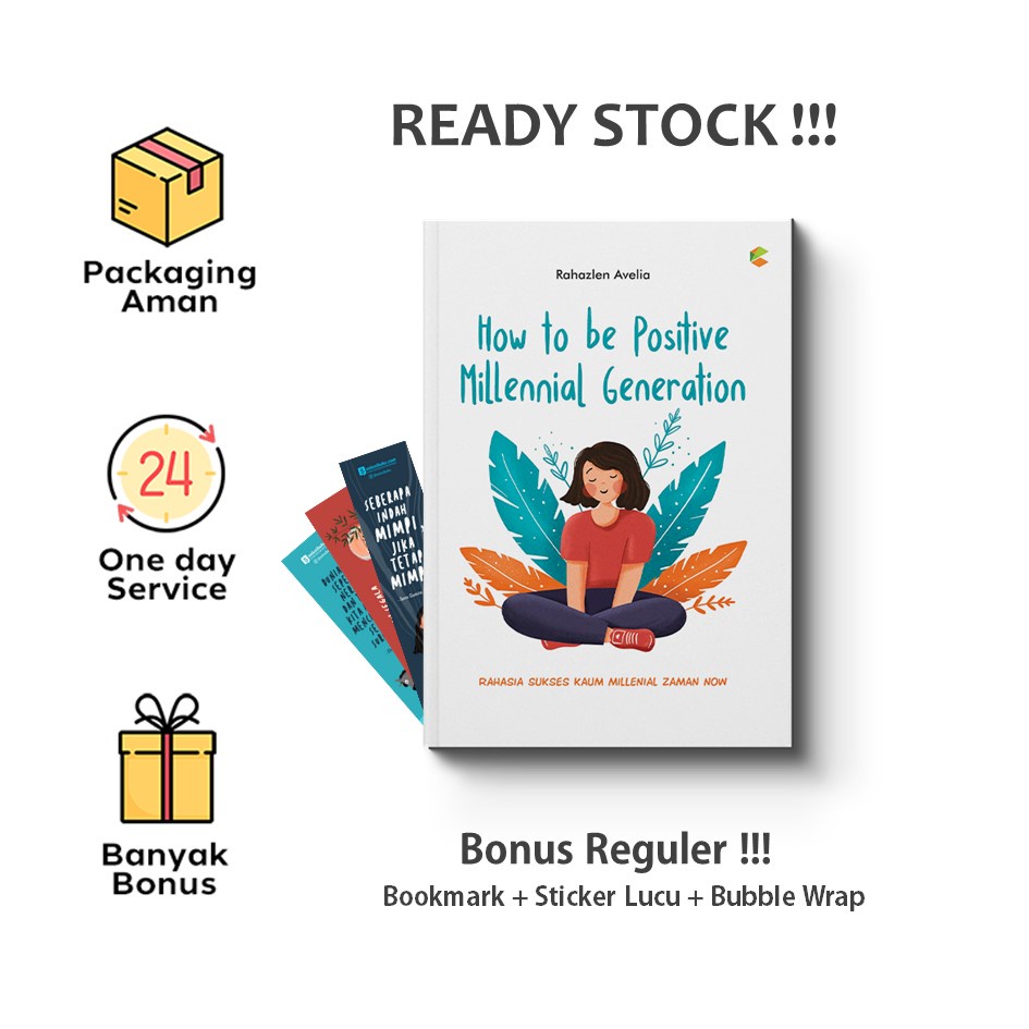 Jual Buku How To Be Positive Millennial Generation (C-Klik Media ...