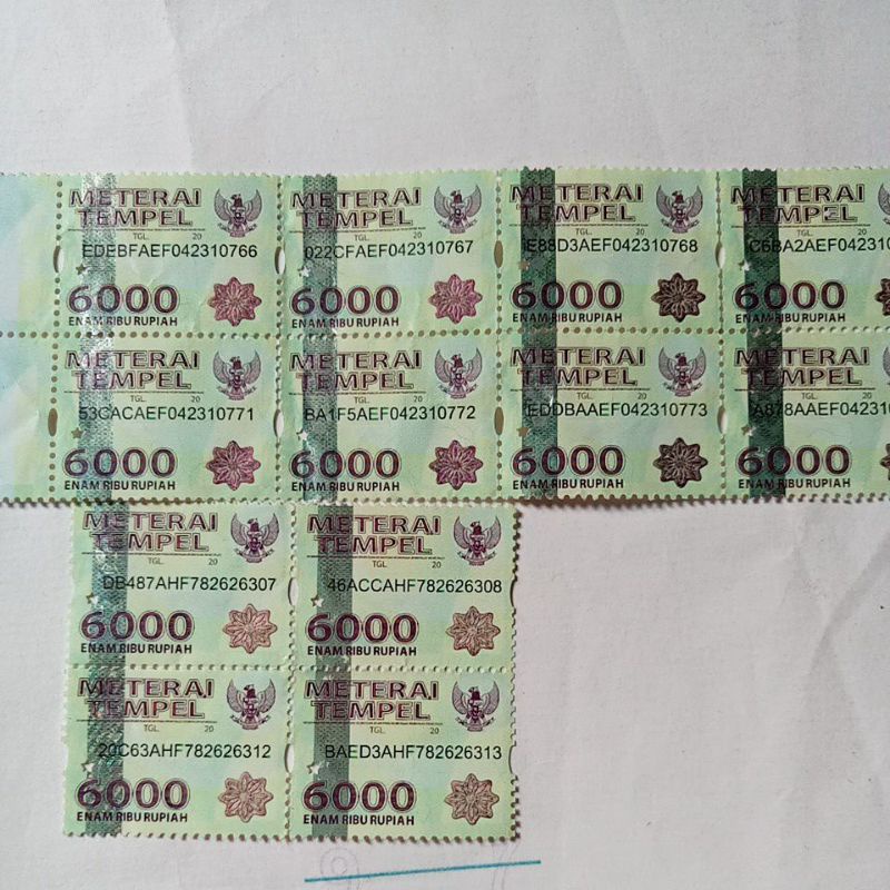 Jual MATERAI 6000 th 2010-2015 | Shopee Indonesia
