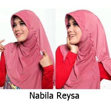 Jual NABILA REYSA / Jilbab Instan Bergo Belah Samping | Shopee Indonesia