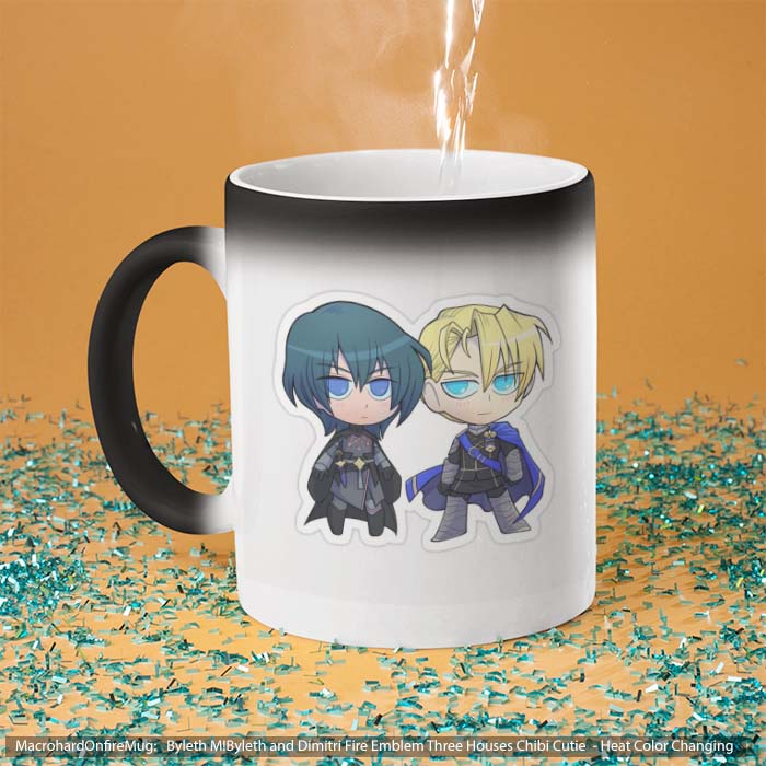 Jual Mug Magic Byleth MByleth and Dimitri Fire Emblem Three Houses ...