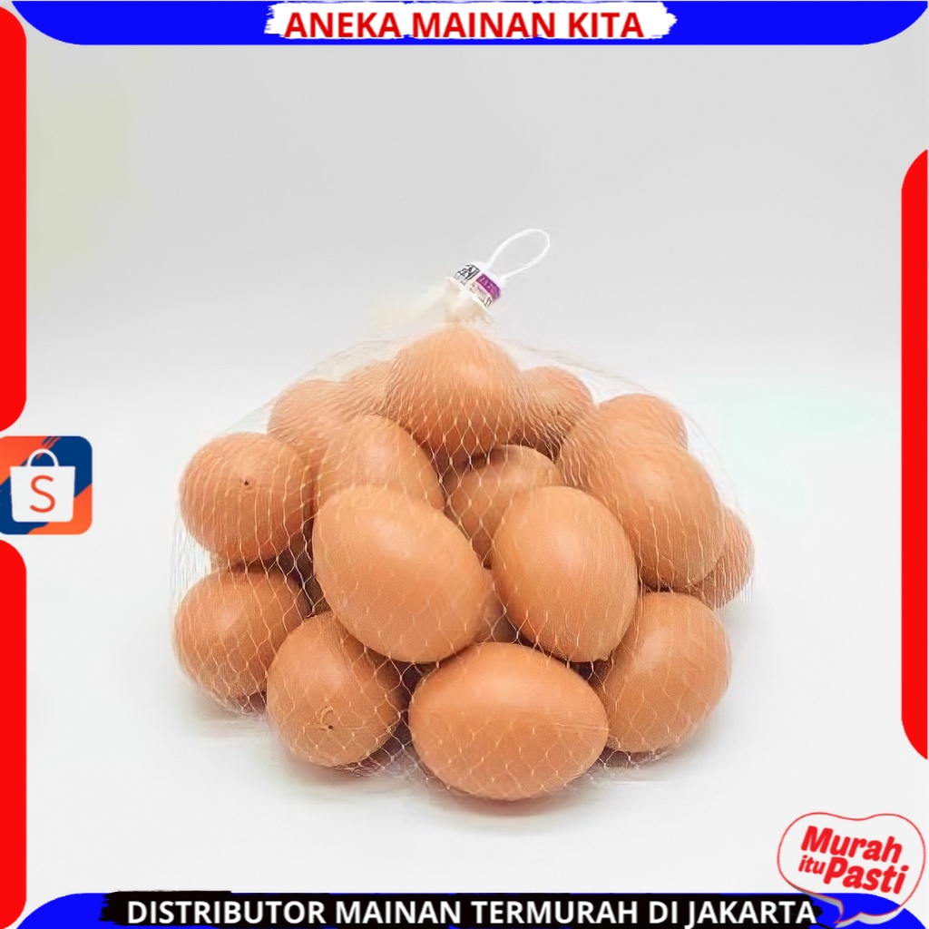 Jual ( BISA COD ) PROMO 1 PACK ISI 20PCS MAINAN ANAK TELUR AYAM TELUR ...
