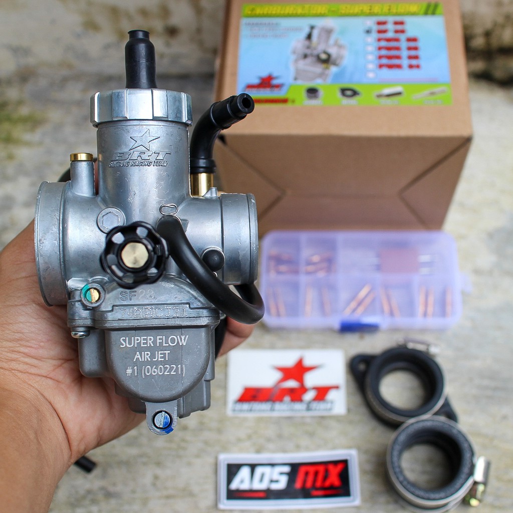 Jual Super Flow BRT Karbu SF PE 24 26 28 30 Bonus Sticker Karburator ...