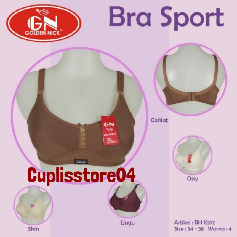 Jual BH GOLDEN NICK K372-K365 // BRA GOLDEN NICK KATUN K372 K365 TANPA BUSA TANPA KAWAT | Shopee ...