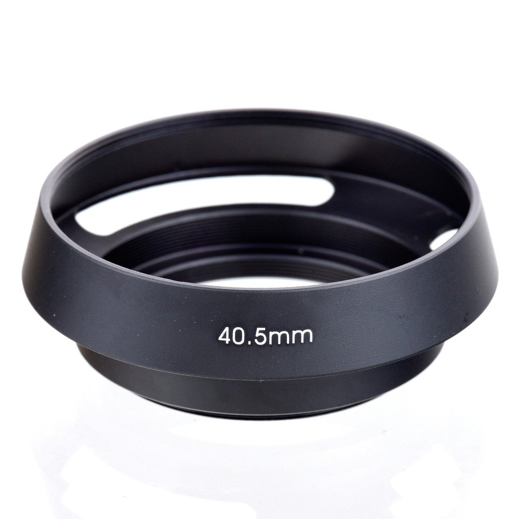 Jual Metal Hood Black Lensa Lens Vented Ukuran Ring 40.5mm 40.5 mm Sony ...