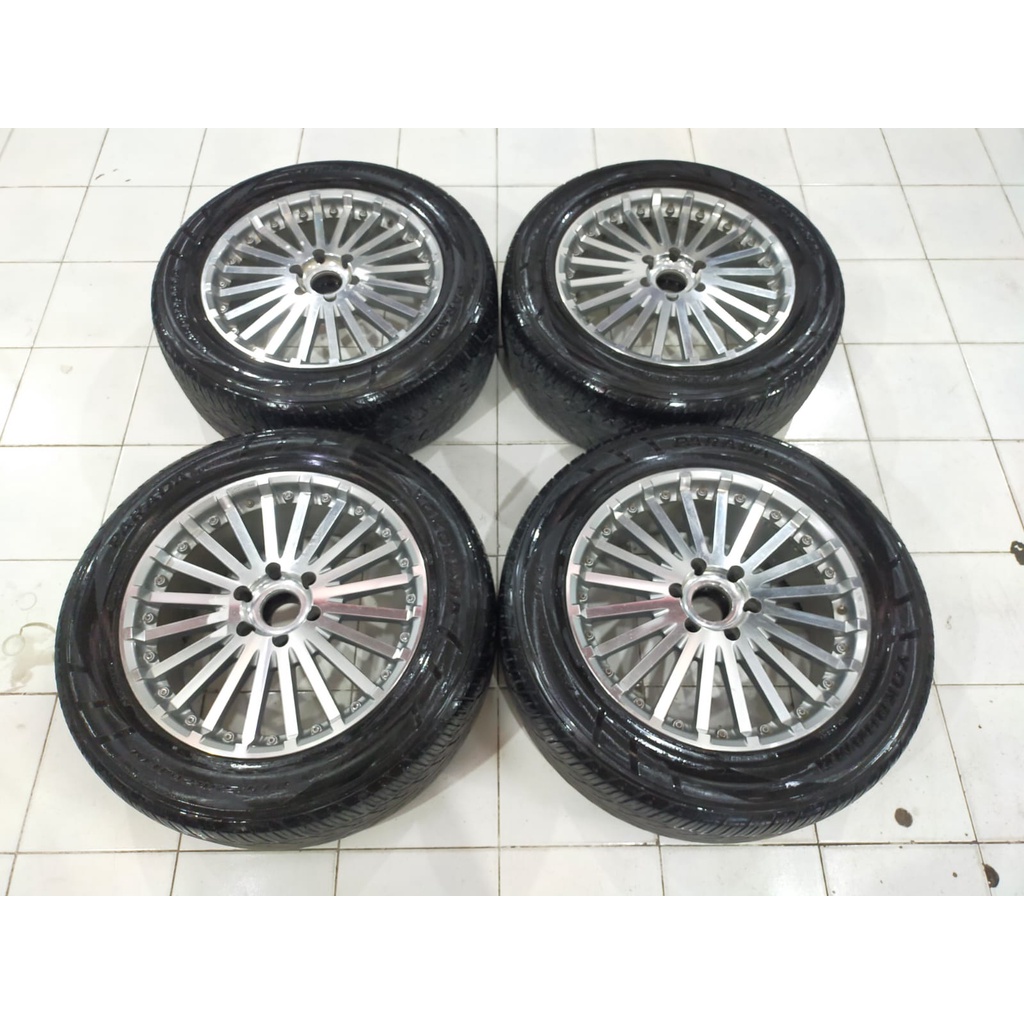 Jual Velg Second Model EXE PEGASUS & BAN YOKOHAMA 275 55 R20 | Shopee Indonesia