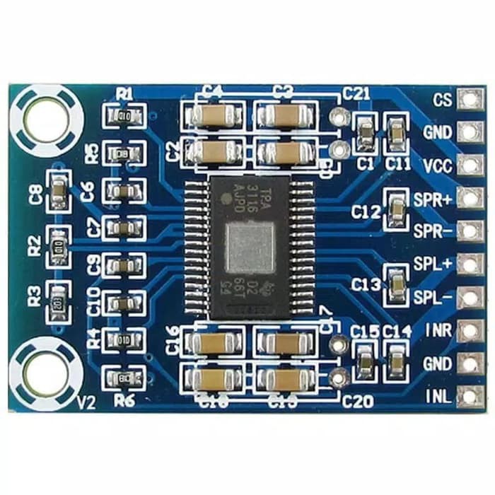 Jual amplifier tpa3116 tpa3116d2 2x50w 100w digital hifi amp class D ...