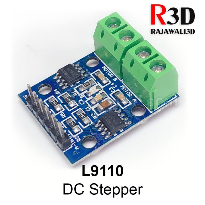 Jual H-Bridge L9110 Two Motor Driver Module Stepper / Motor DC green ...
