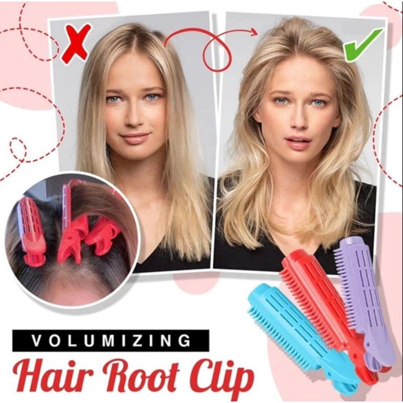 Jual COD - Roll Rambut Jepit Korea Hair - Gulung Jepitan Clip ...