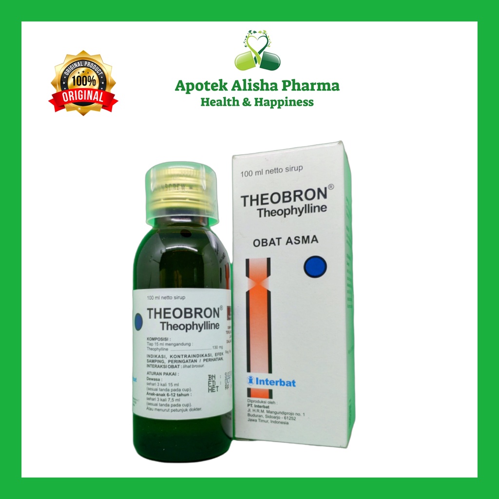 Jual Theobron Sirup 100ml - Teobron Syrup Obat Asma Sesak Nafas ...