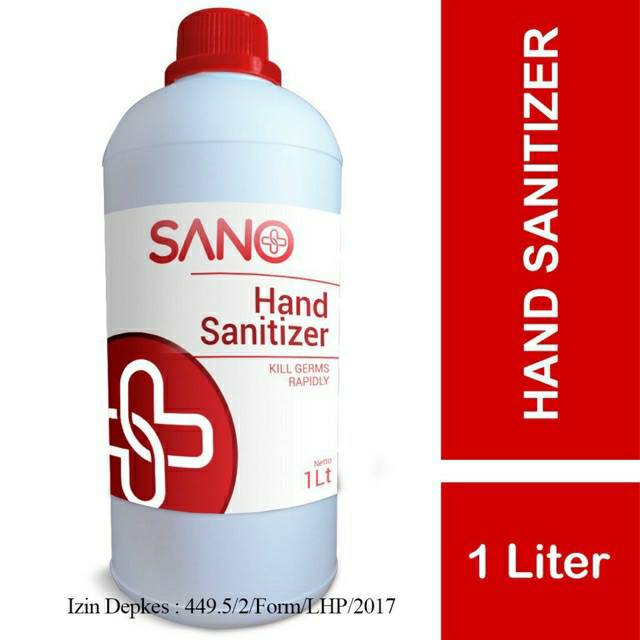 Jual Sano Hand Sanitizer 1000 ml/1 liter | Shopee Indonesia