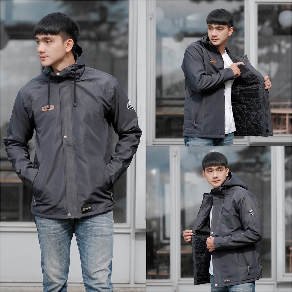 Jual Jaket outdoor pria tahan angin | Shopee Indonesia