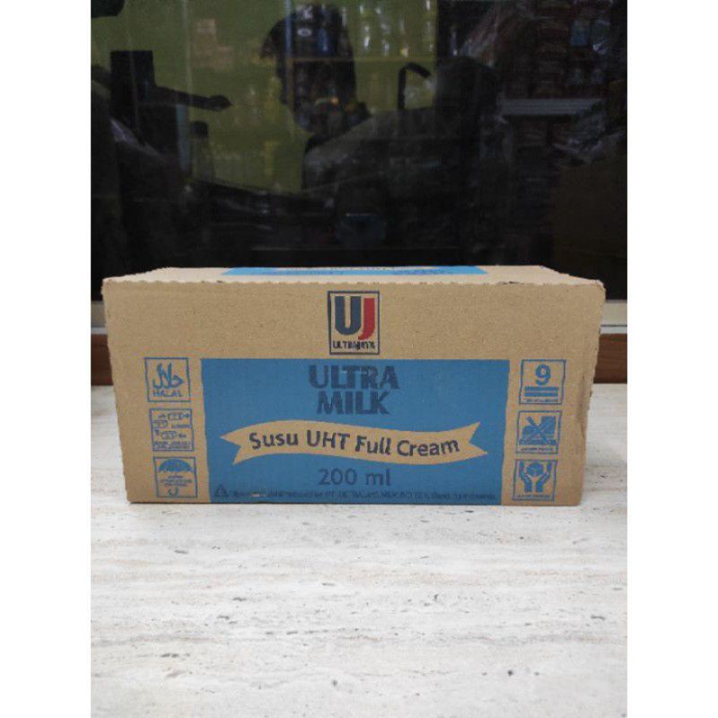 Jual Susu Ultra 200 Ml ( 1 dus isi 24 pcs ) | Shopee Indonesia