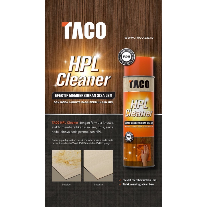 Jual TACO HPL Cleaner - Pembersih Lem & HPL Anti Luntur | Shopee Indonesia
