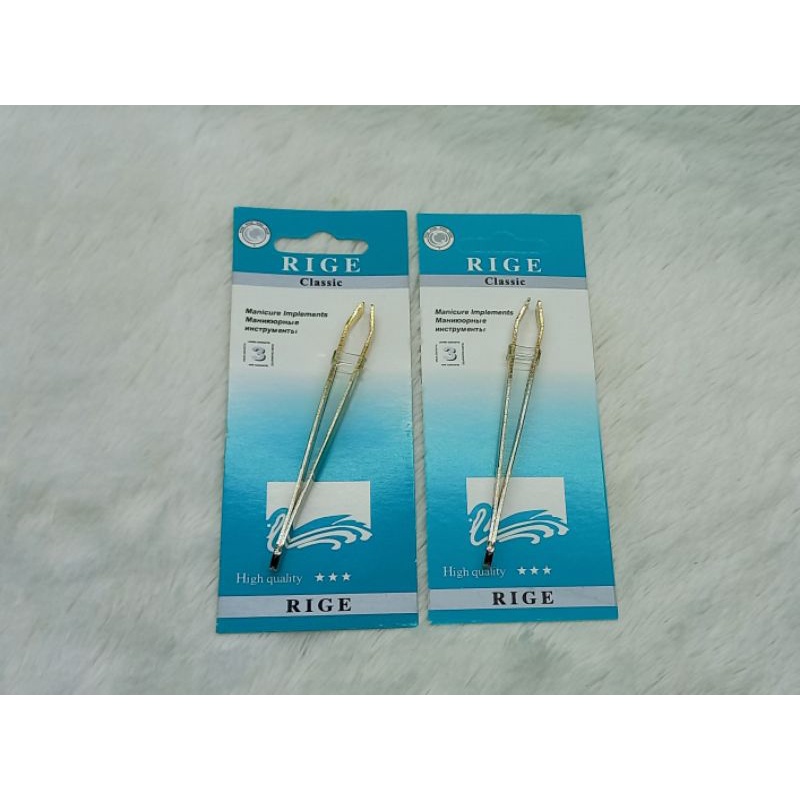 Jual PINSET RIGE GOLD (HARGA PER PCS) | Shopee Indonesia