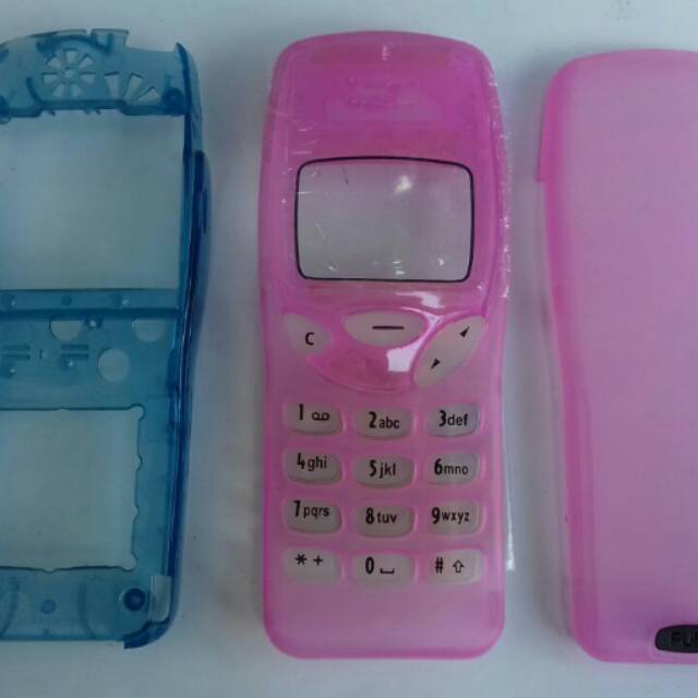 Jual Casing nokia 3210 pink transparan doff+tulang | Shopee Indonesia