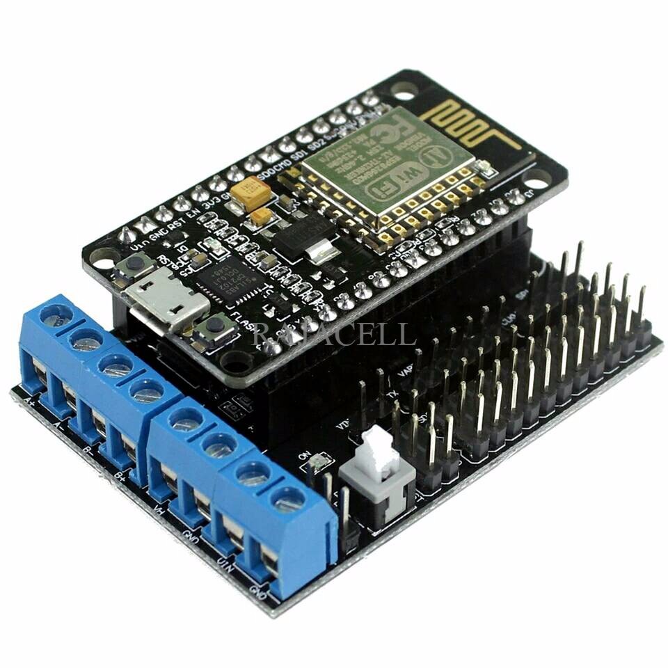 Jual ESP8266 NodeMCU Motor Shield Board L293D Driver Motor untuk ESP ...