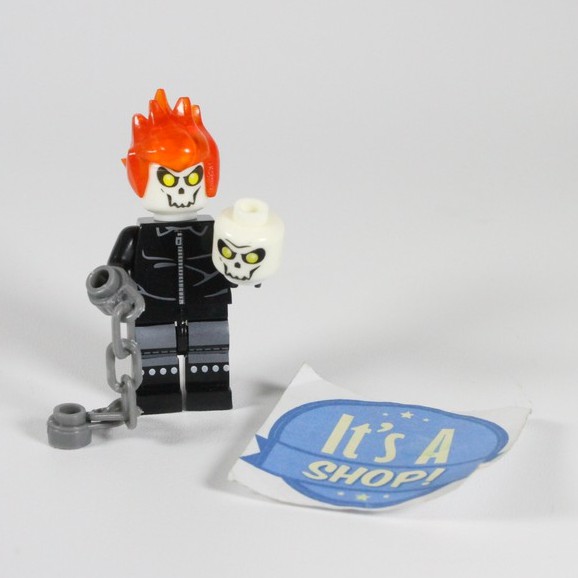Jual Bootleg Lego Ghostrider 1 ghost rider bricks karakter | Shopee ...