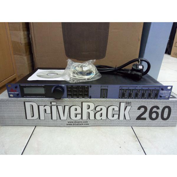 Jual DBX 260 DRIVERACK SPEAKER MANAGEMENT ( ORIGINAL ) | Shopee Indonesia