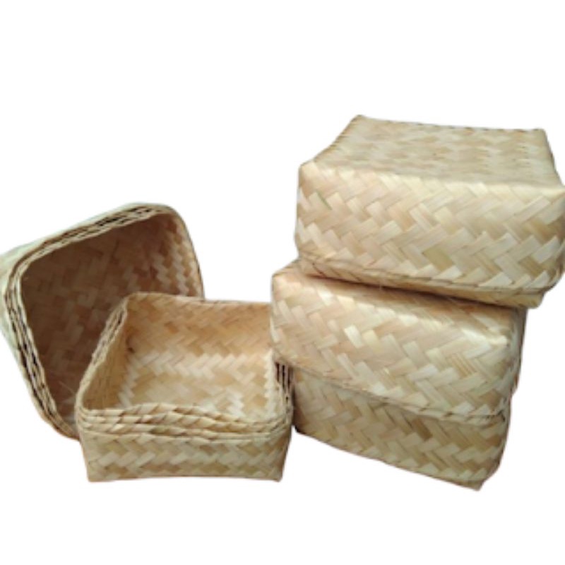 Jual BESEK BAMBU UKURAN 18-18 cm. Cocok buat kotak sovenir. kotak nasi ...