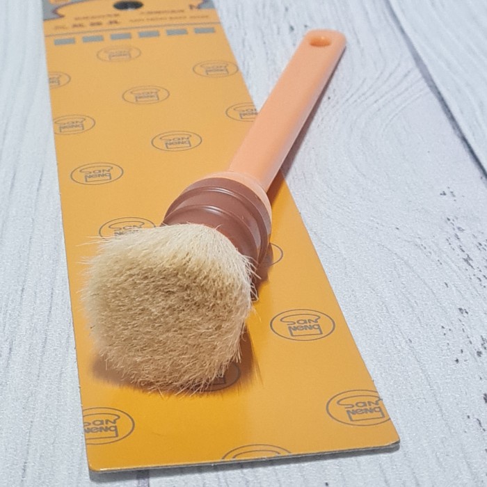 Jual Sanneng SN4117 Wool Pastry Brush - Round/Kuas Kue Roti bulu asli2 ...