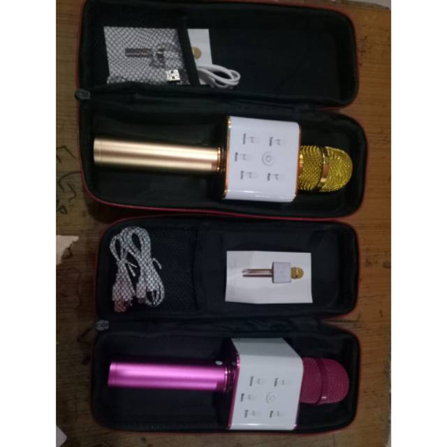 Jual Miccrofon bluetooht/mik karoke/mic | Shopee Indonesia