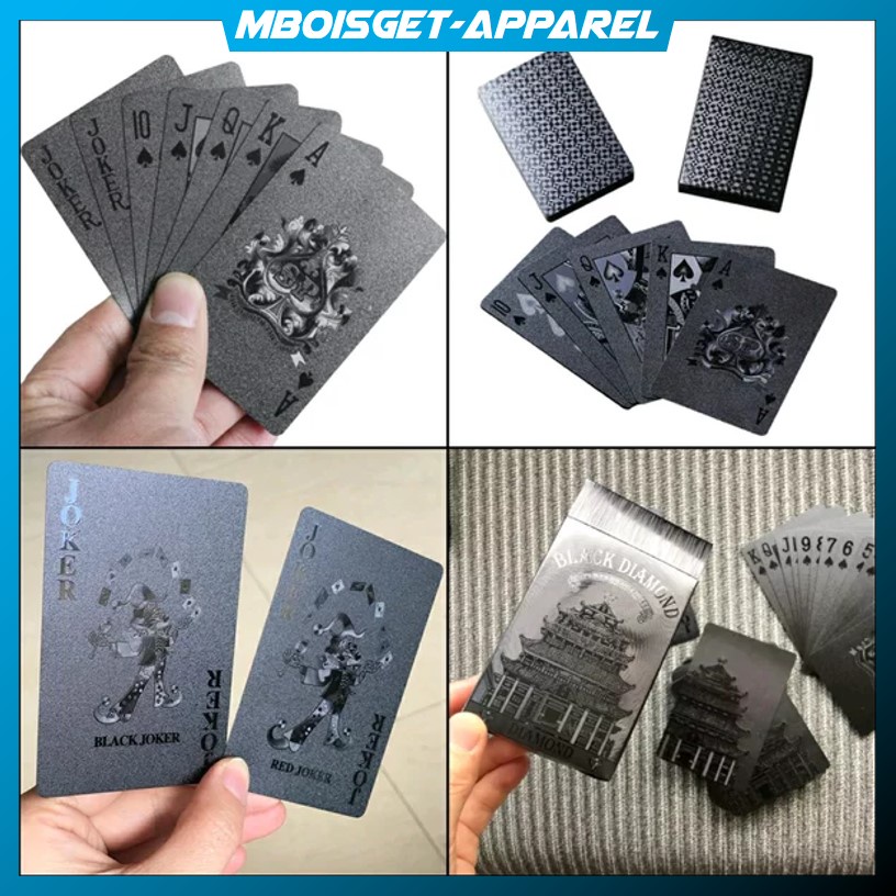 Jual MBOISGET - Kartu Poker Remi Plastik Anti Air Waterproof Plastic ...