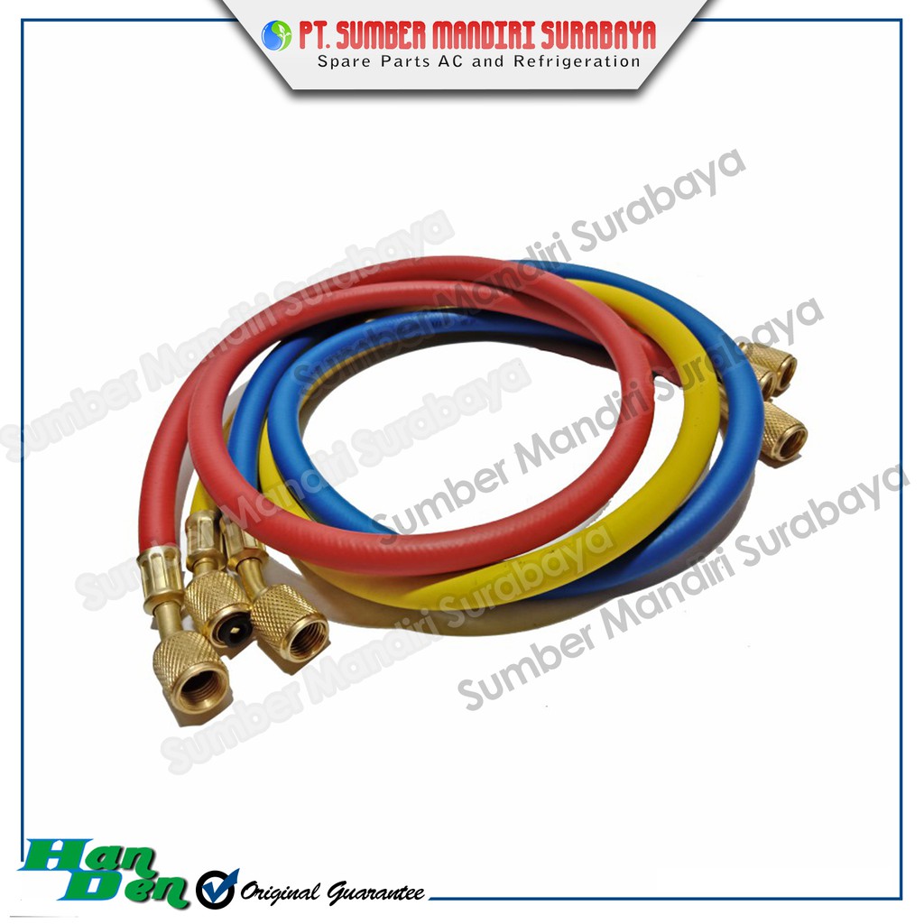 Jual Selang Manifold AC R22 Set RW 372 RYB HD Handen | Pengisian Freon ...