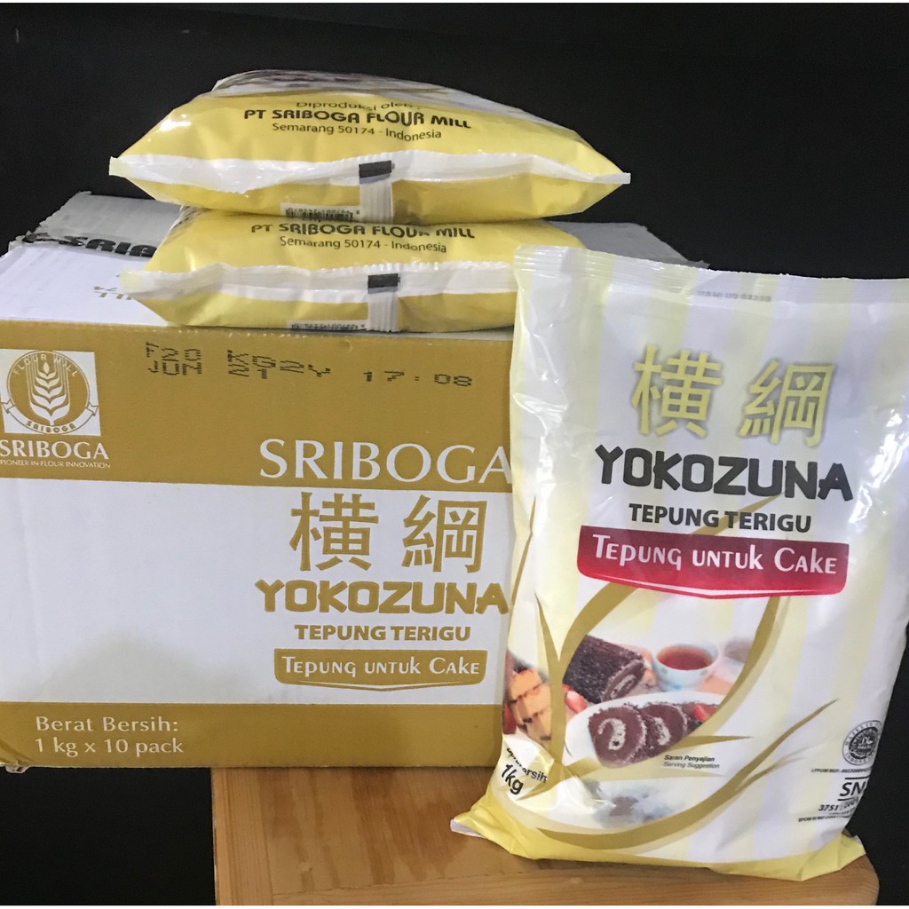 Jual TEPUNG TERIGU YOKOZUNA TEPUNG PROTEIN RENDAH 1Kg | Shopee Indonesia
