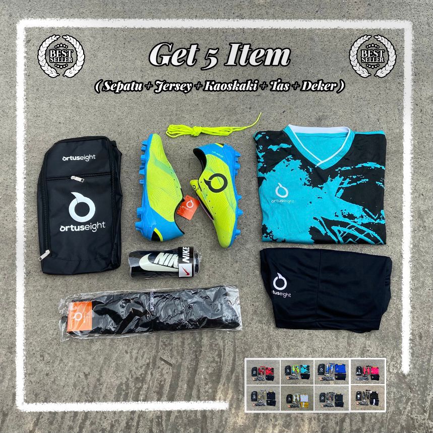 Jual Paket Lengkap 5 Sepatu Bola Sepak ORTUSeight Termurah | Shopee ... Jual Paket Lengkap 5 Sepatu Bola Sepak ORTUSeight Termurah | Shopee ...