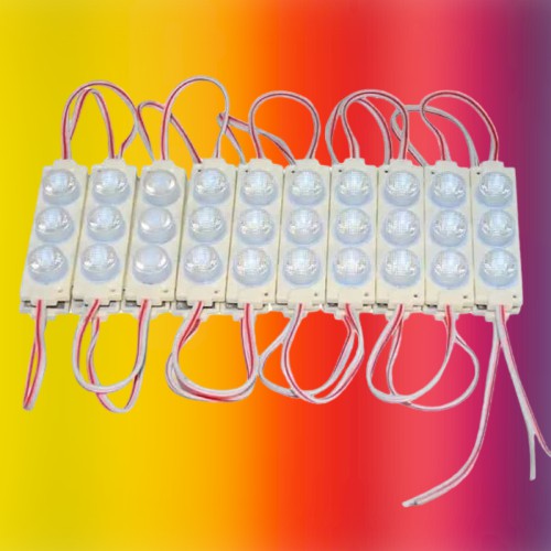 Jual Led modul Smd RGB 12V waterproof 12 Volt 3 watt warna warni tiga ...