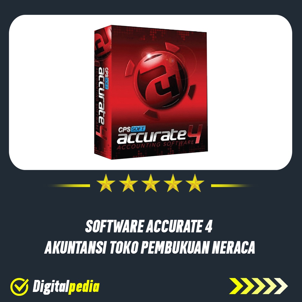 Jual Software Accurate 4 Accurate4 Full Version PRO Premium Lifetime ...