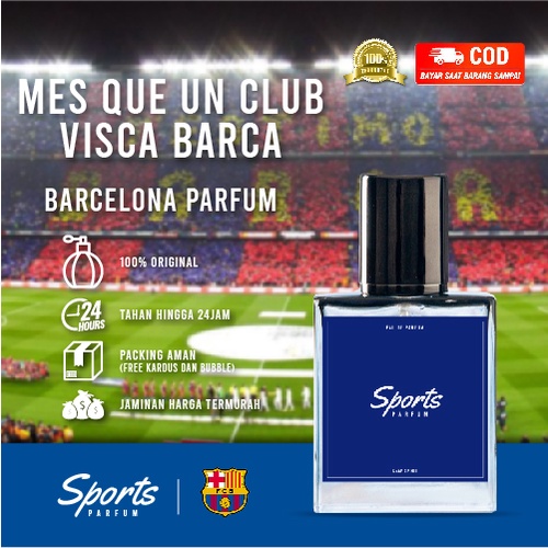 Jual Sports Parfum - Barcelona Edition Parfum / 30ml | Shopee Indonesia
