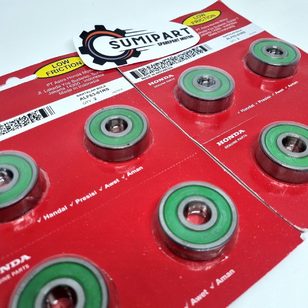 Jual Lahar Bearing Motor Honda 6301 Rs Untuk Roda Belakang Supra Grand ...