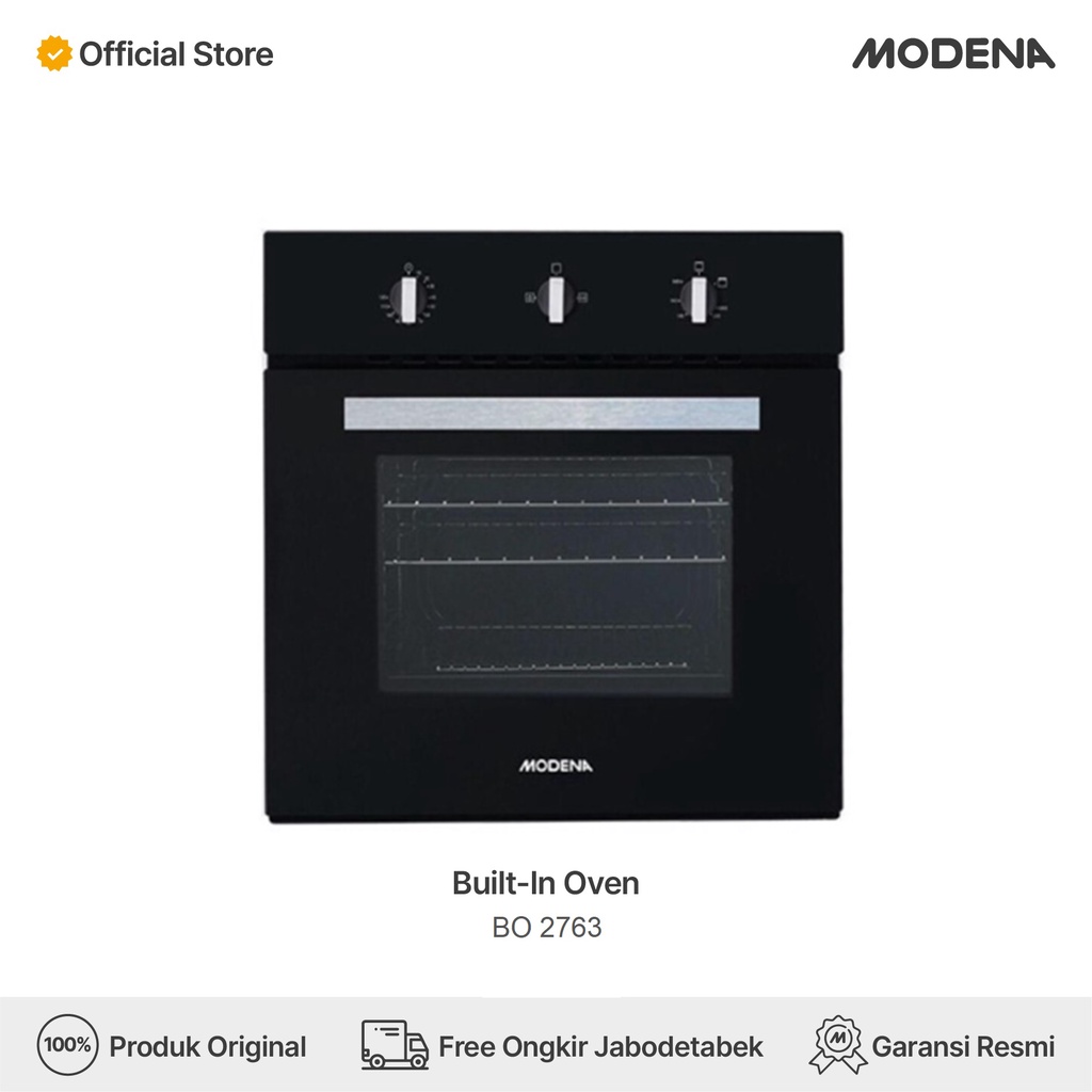 Jual MODENA Built-in Gas Oven - BO 2763 | Shopee Indonesia