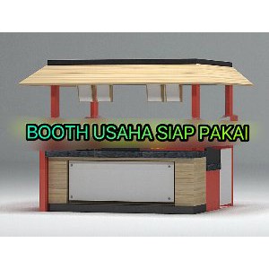 Jual di jual booth stand tempat usaha siap pakai untuk usaha makanan ...