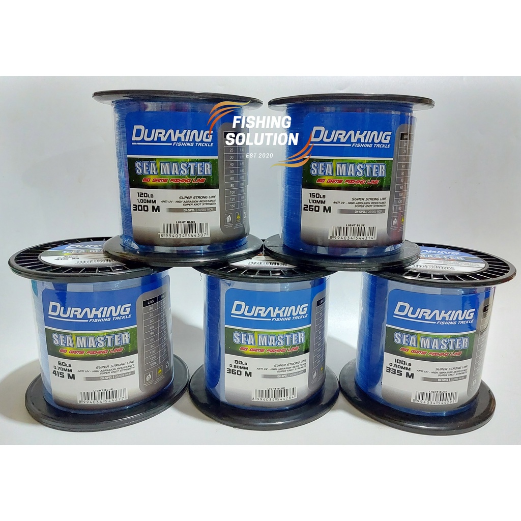 Jual Senar Pancing Duraking Sea Master Big Game Super Strong - Clear ...