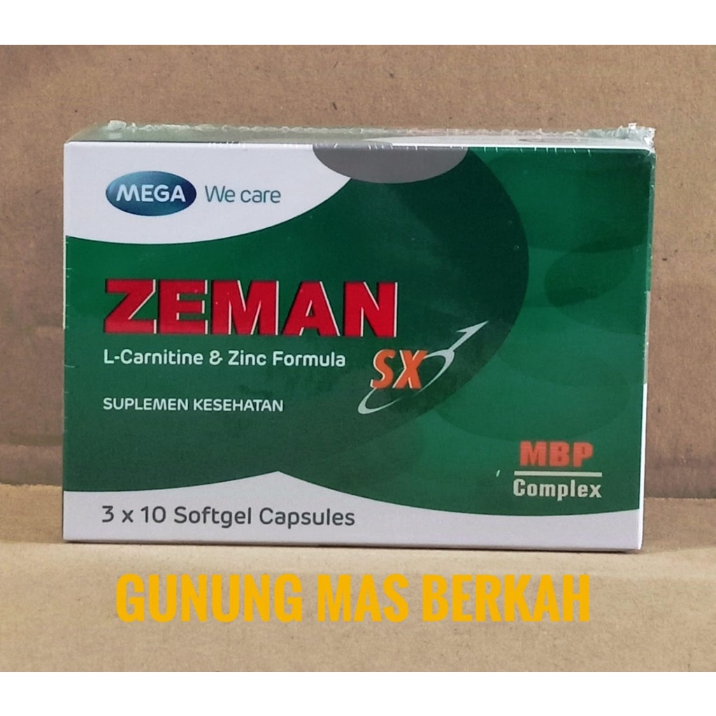 Jual ZEMAN SX Zeman Sx Kapsul - kebutuhan vitamin dan mineral dalam ...