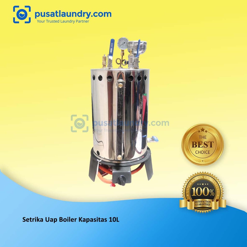 Jual Setrika Uap Boiler 10 Liter Laundry Konveksi-Setrika Uap Laundry ...