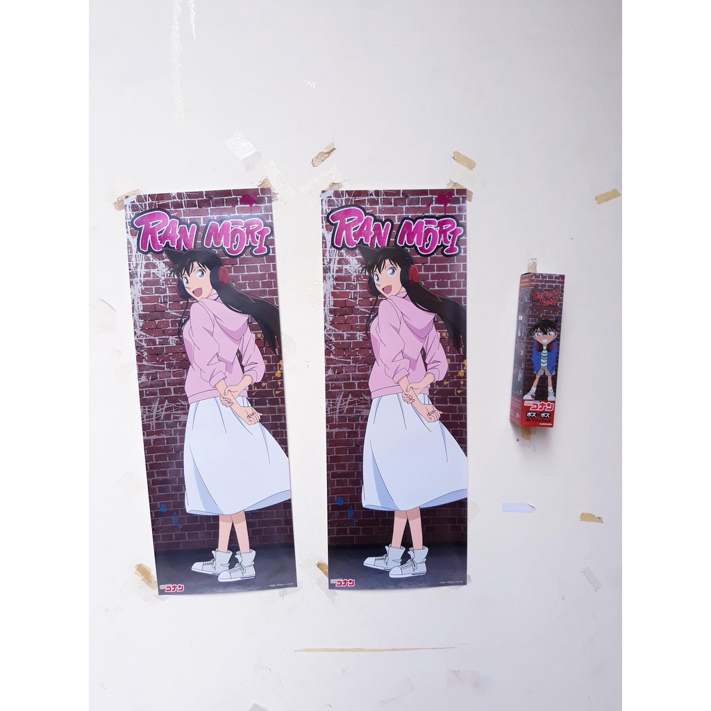 Jual Set Poster Collection Detective Conan Ran Original Japan (58x18cm ...