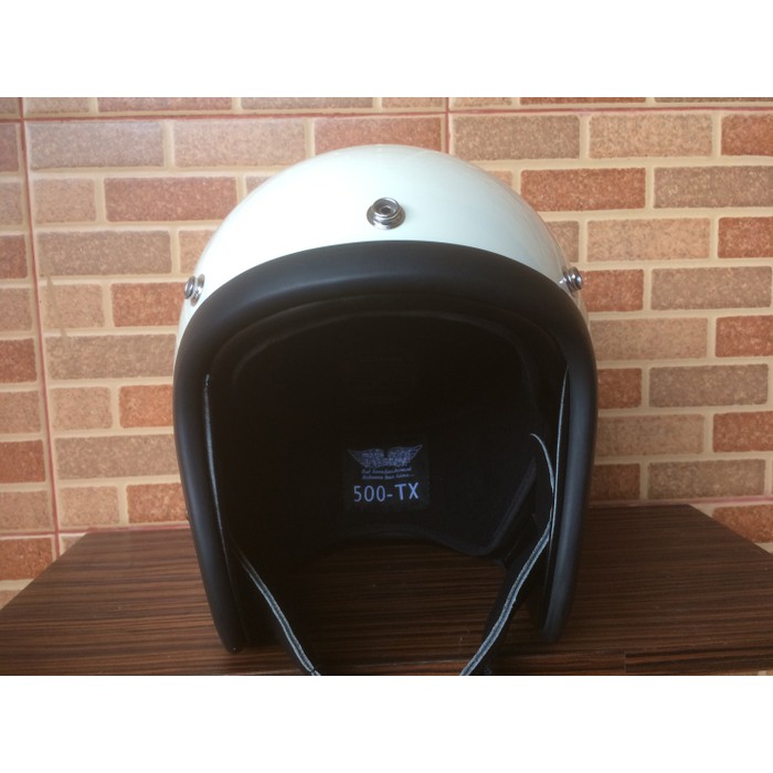 Jual TT&CO JAPAN HELMET 500tx ORIGINAL - Putih | Shopee Indonesia