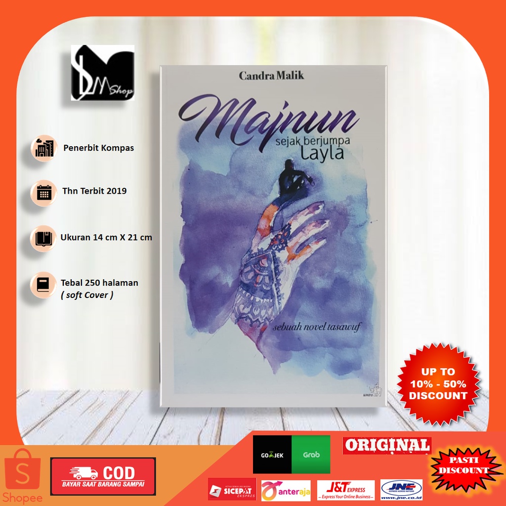 Jual Buku MAJNUN SEJAK BERTEMU LAYLA | Candra Malik | Shopee Indonesia