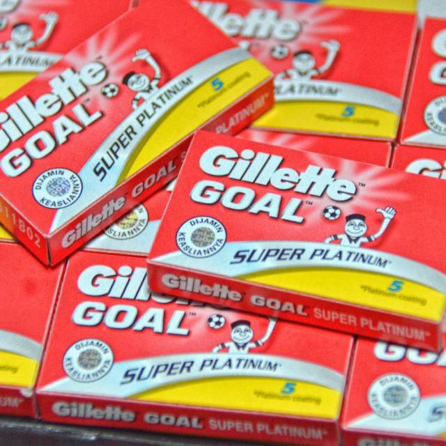 Jual [ GILLETTE ] Goal Super Platinum | Shopee Indonesia