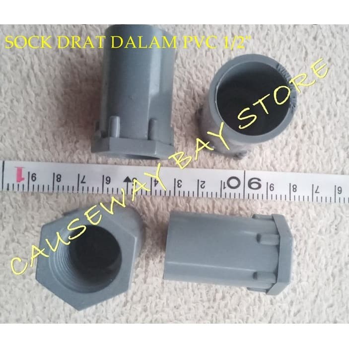 Jual SOCK DRAT DALAM PVC 1/2" | Shopee Indonesia