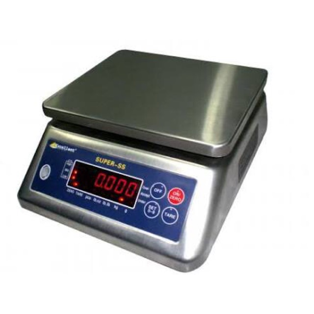 Jual Timbangan meja anti air / timbangan water proof / timbangan tahan air excellent super ss ...