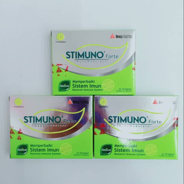 Jual Stimuno Forte Kapsul Vitamin Daya Tahan Tubuh | Shopee Indonesia