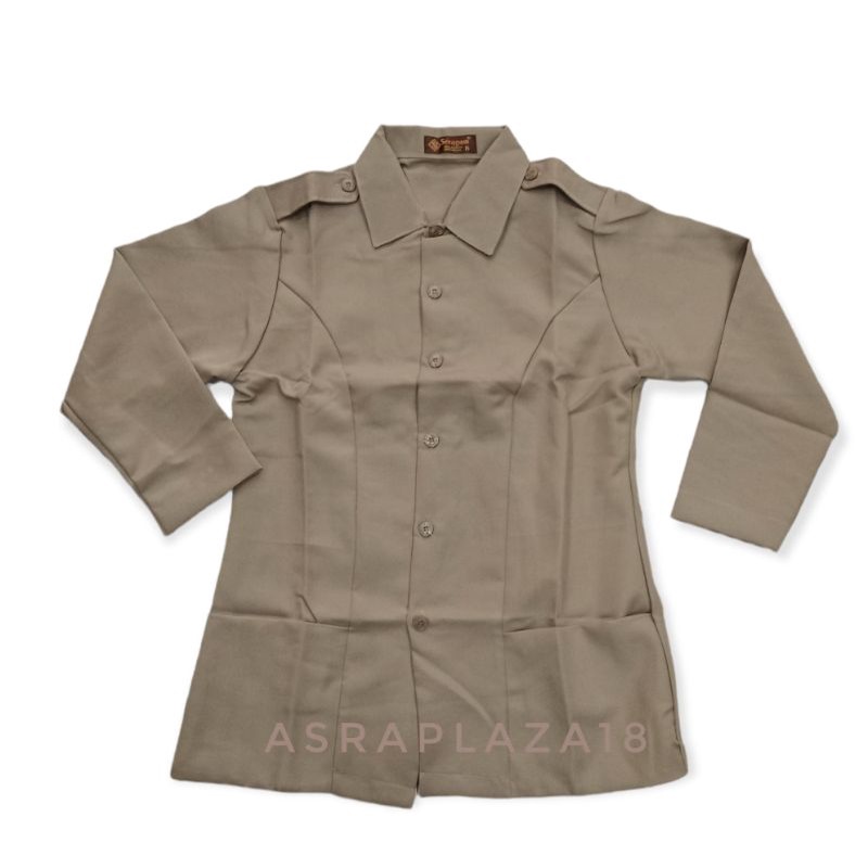 Jual Baju seragam Pramuka Pembina Putri bahan rafilo/bahan Caterina ...