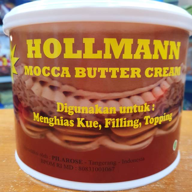 Jual Hollmann/Hollman/Holmann/Holman Moca/Moka/Mocca Butter Cream 1kg ...